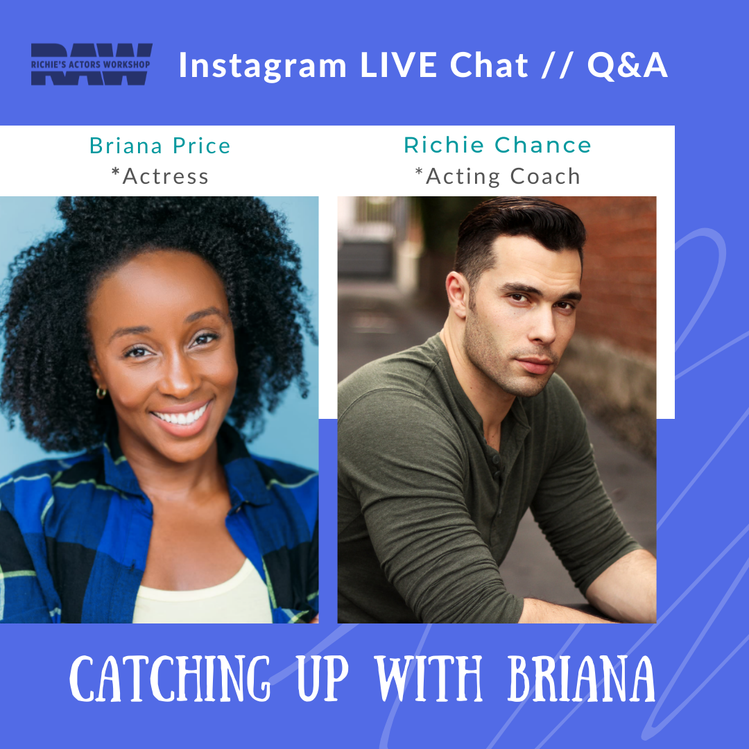 Catching up with Briana Price – Richie's Actor's Workshop