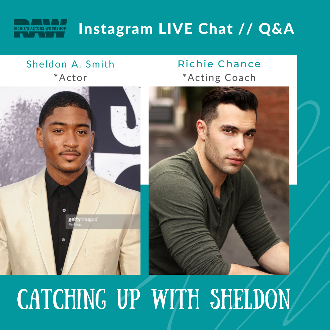 Catching up with Sheldon A. Smith – Richie's Actor's Workshop
